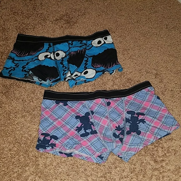 Shorts | Mickey Mouse Cookie Monster Boxers | Poshmark